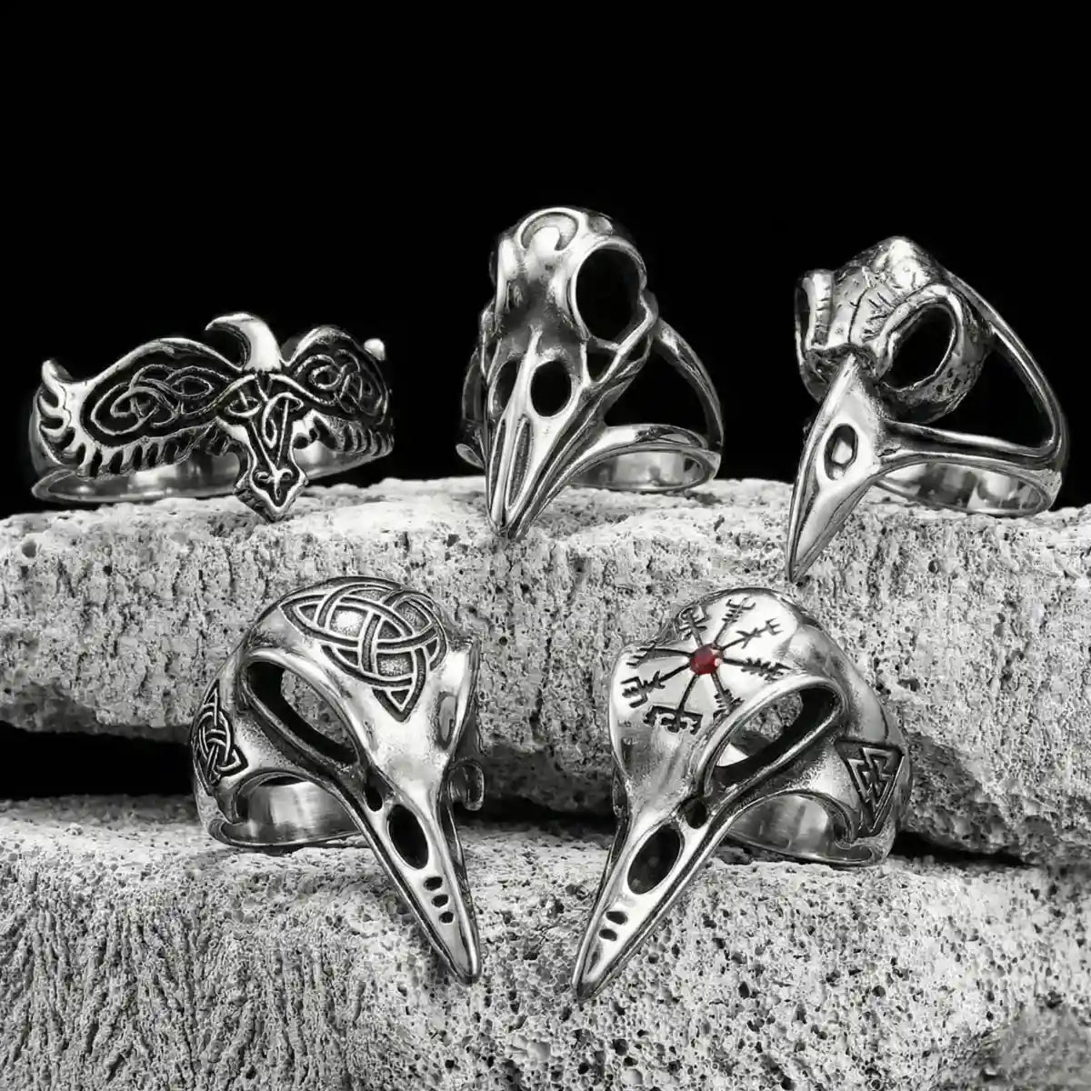 Raven Rings & Necklaces | Gothic & Viking Raven Jewelry – Page 2