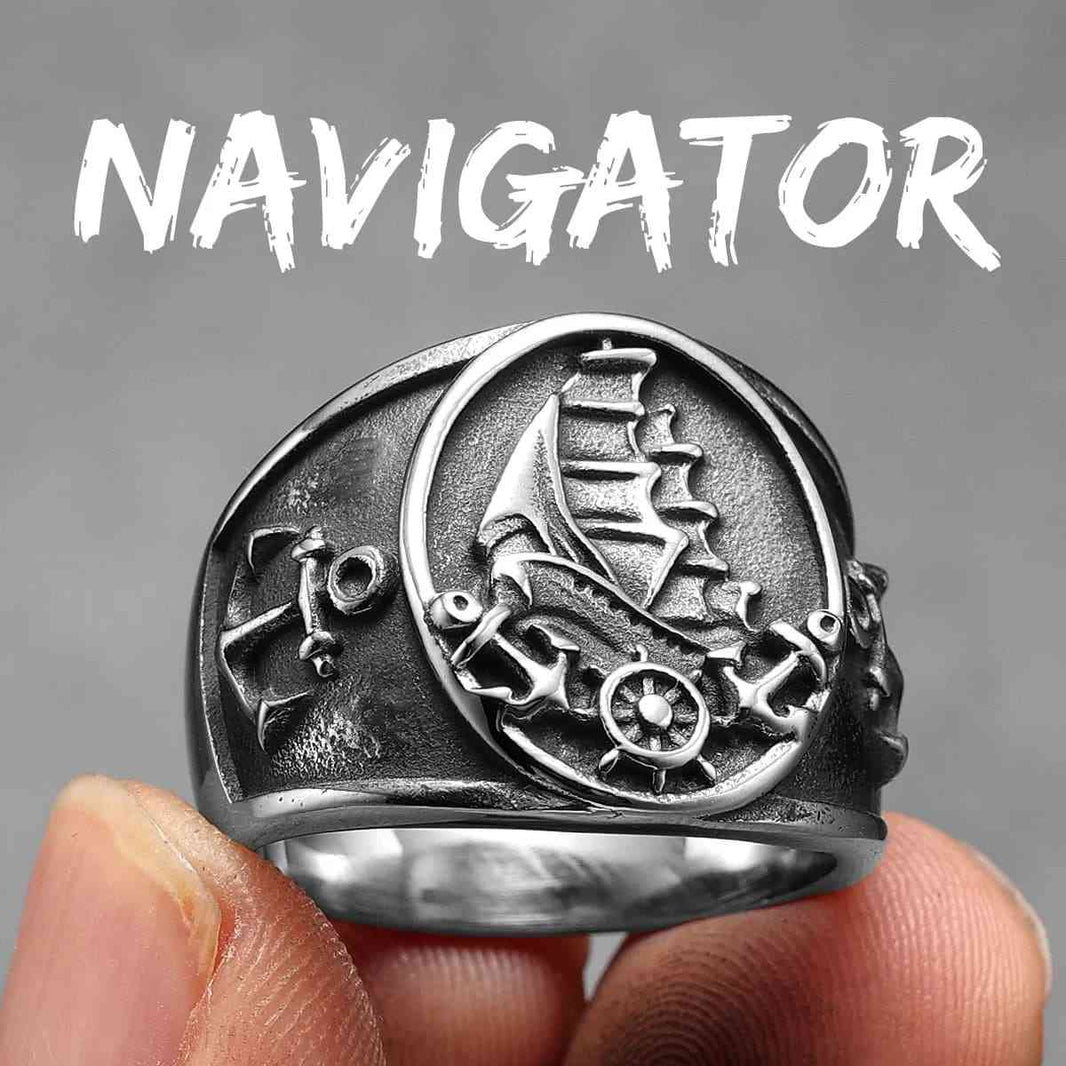 Anchor Rings for Men & Women | Xenos Jewelry