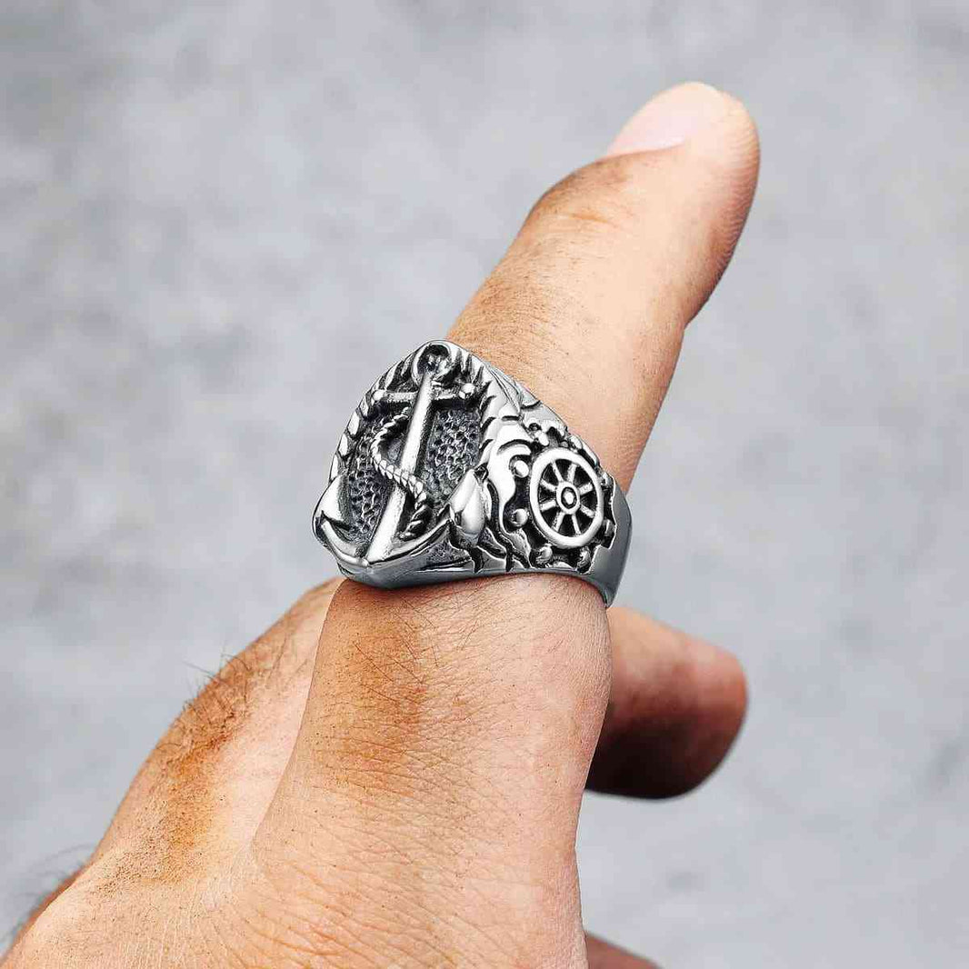 Anchor Rings for Men & Women | Xenos Jewelry