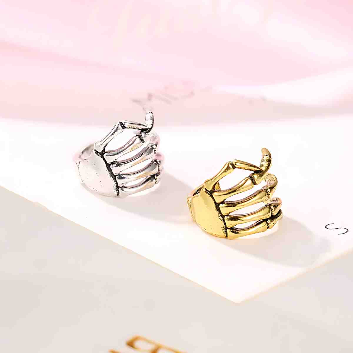 Skeleton Hand Ear Cuff for Women and Men | Xenos Jewelry