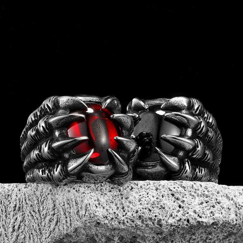 Men's Black Onyx Ring | Black Signet Rings